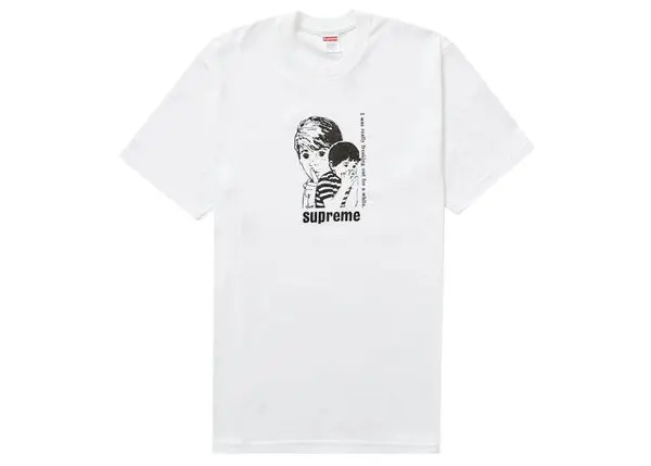Supreme Freaking Out Tee Shirt - White