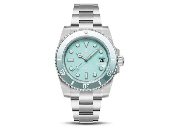 BAPE A Bathing Ape Type 1 Bapex Watch - Sax Silver