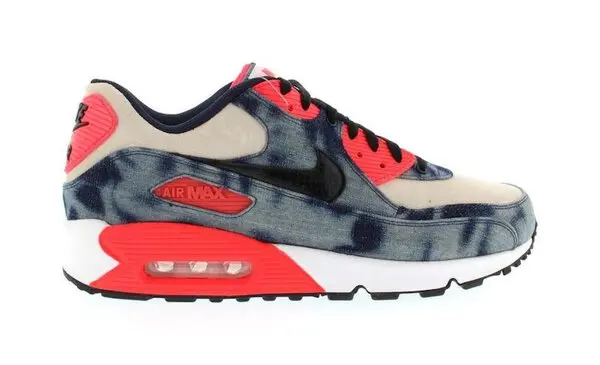 Nike Max 90 Washed Denim Sneakers