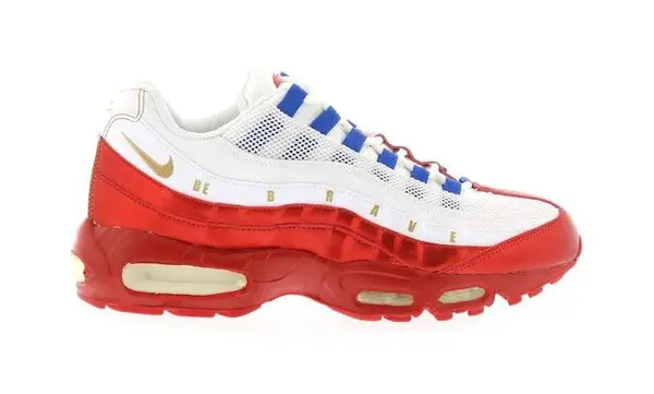 Nike Air Max 95 Doernbecher Sneakers - White/metallic Gold Coin
