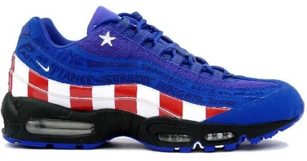 Nike Max 95 Doernbecher Sneakers - Varsity Royal/white/varsity Red