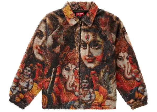 Supreme Ganesh Faux Fur Jacket
