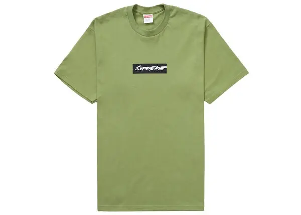 Supreme Futura Box Logo Tee Shirt - Moss