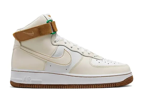 Nike Force 1 High '07 Lv8 Emb Sneakers - Phantom/white/elemental Gold