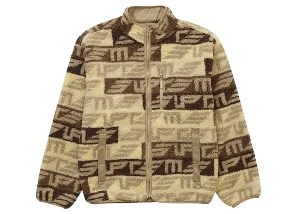 Supreme Geo Reversible Windstopper Fleece Jacket