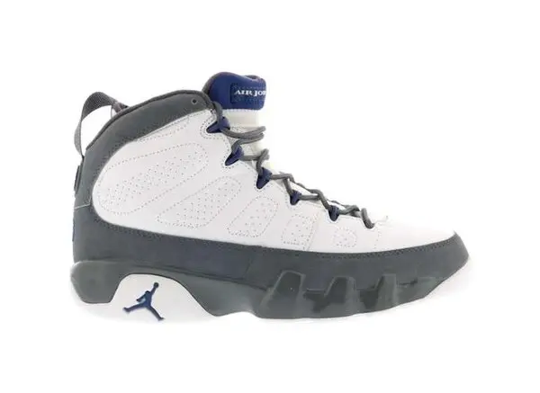 JORDAN Retro Sneakers - White/french Blue/flint Grey