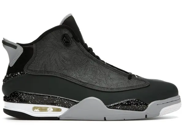 JORDAN Dubzero Sneakers - Black/classic Charcoal/wolf Grey