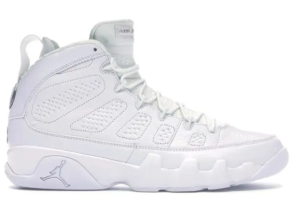 JORDAN Retro Silver Anniversary Sneakers - White/metallic Silver
