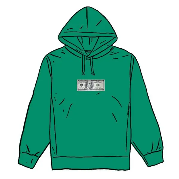Supreme Franklin Hooded Sweatshirt - Light Pine