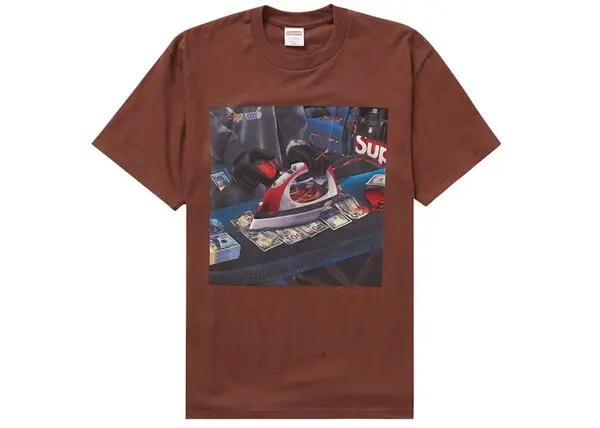 Supreme Gas Tee Shirt - Brown