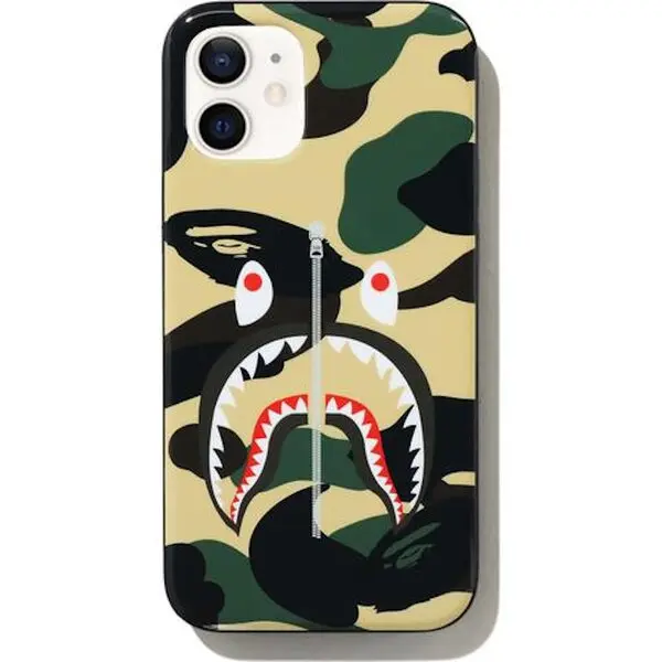 BAPE 1st Camo Shark Iphone 12 Mini Case - Yellow