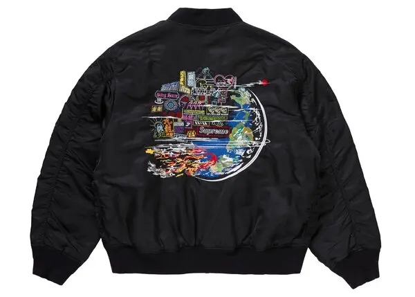 Supreme Globe Ma1 - Black