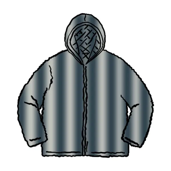 Supreme Faux Fur Reversible Hooded Jacket - Ice Blue