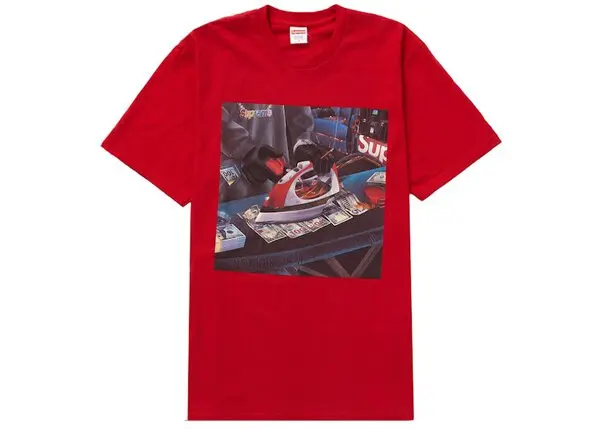 Supreme Gas Tee Shirt - Red