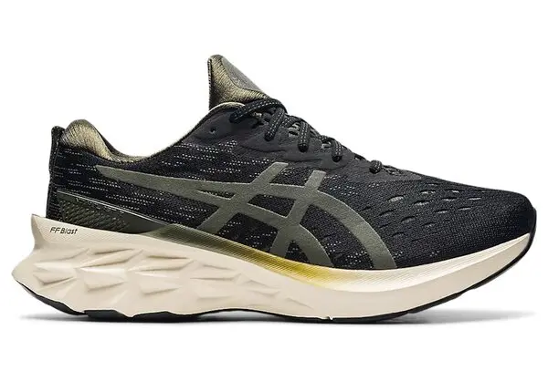 Asics Novablast 2 Spsin Sneakers - Black/olive Canvas