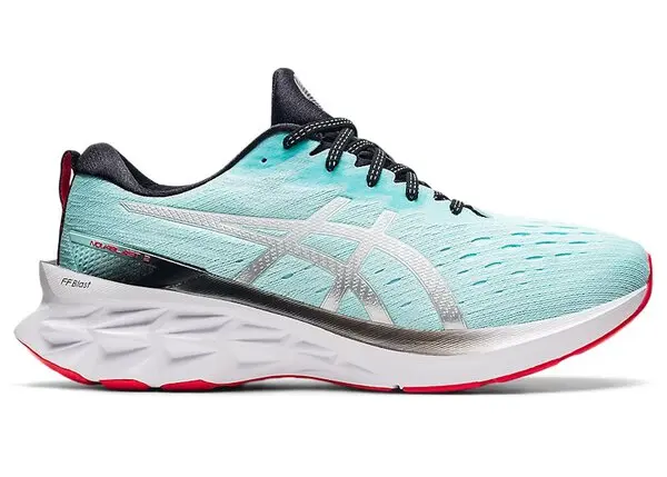 Asics Novablast 2in Athletic Sneakers - Clear Blue/white