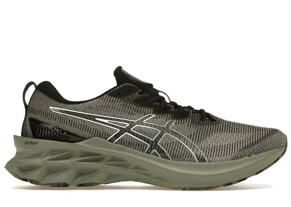 Asics Novablast 2 Sneakers - Dark Grey/green/black