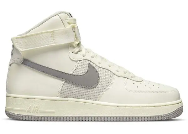 Nike Force 1 High '07 Lv8 Vintage Sneakers - Sail/medium Grey/light Bone