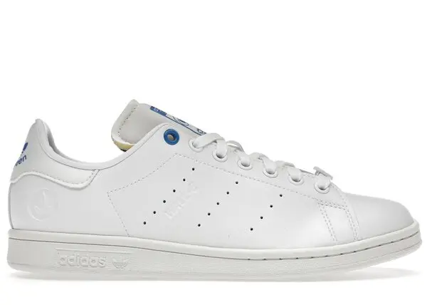 Adidas Stan Smith Disney Wall-e And Eve Sneakers - Cloud White/blue Bird/crystal White