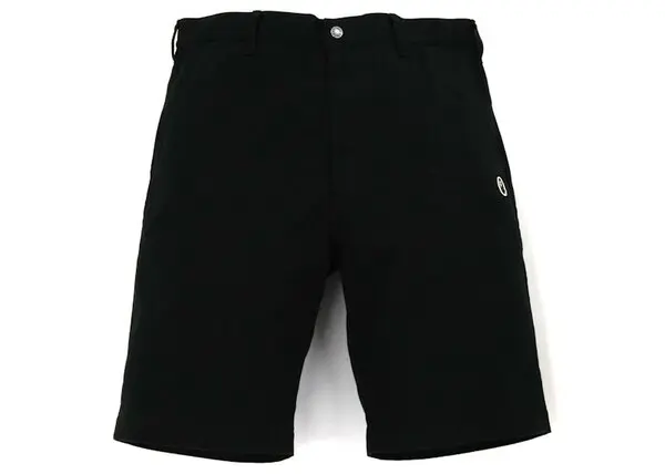 BAPE One Point Chino Shorts - Black