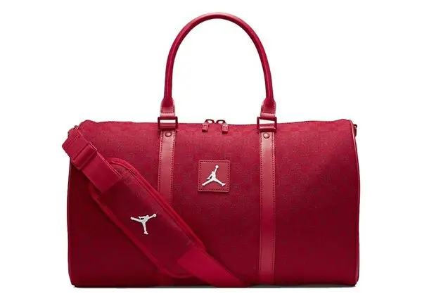 JORDAN Monogram Duffle Bag - Red