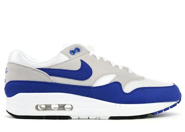 Nike Air Max 1 Anniversary Royal 2017 Restock - White/sport Royal/black