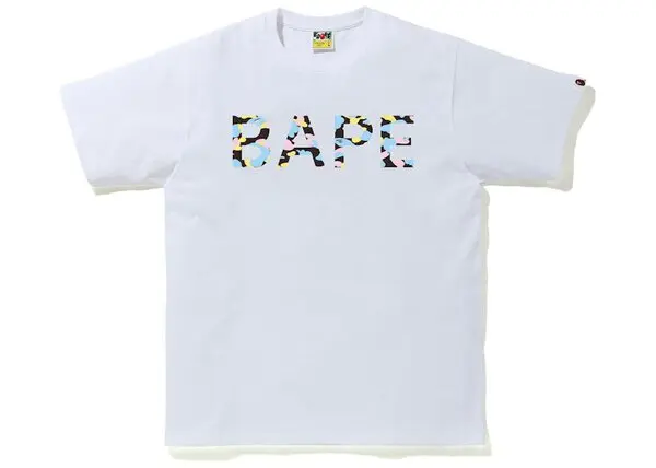 BAPE New Camo Tee Shirt - White