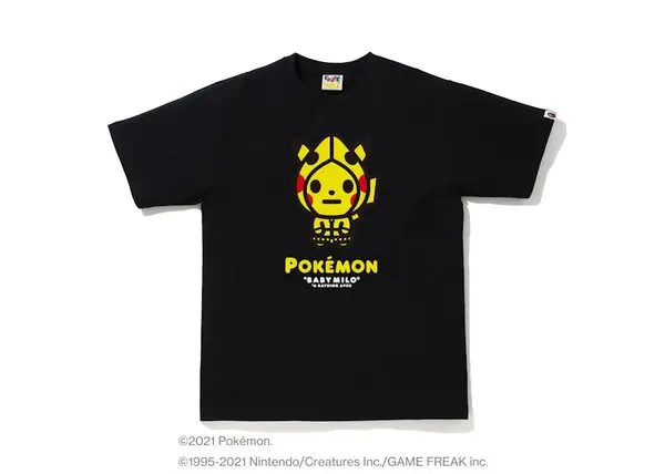 BAPE Pokémon Baby Milo #13 Tee Shirt - Black