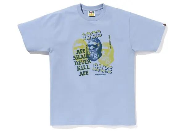 BAPE Pigment Three Ape Head Tee Shirt