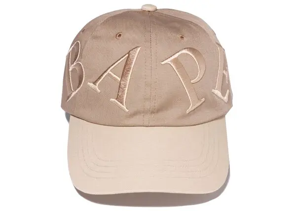 BAPE Panel Cap - Beige