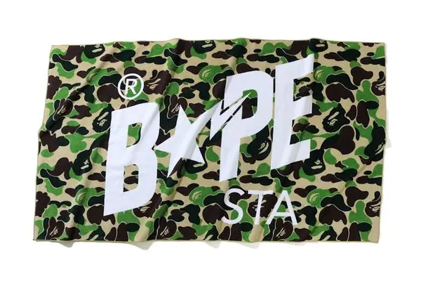 BAPE Abc Camo Sta Beach Towel