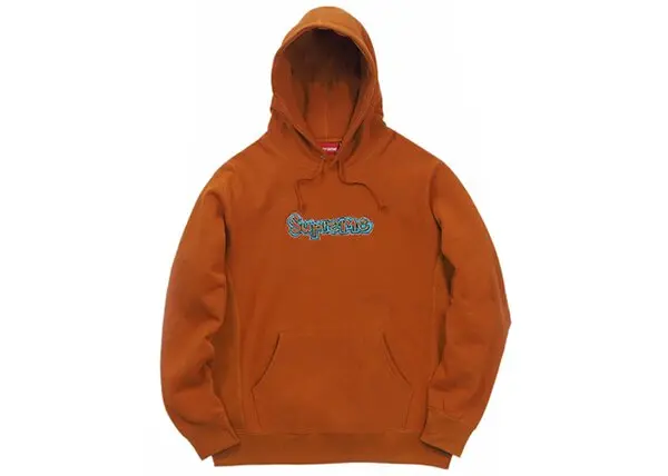 Supreme Gonz Logo Hooded Sweatshirt - Copper