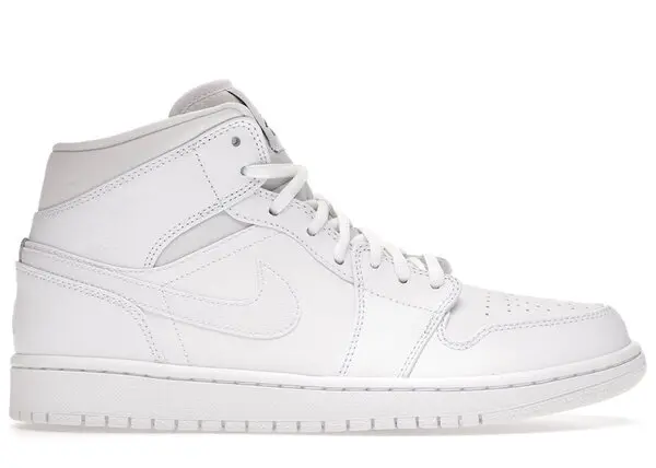 JORDAN 1 Retro Mid - White/black
