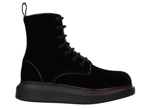 Alexander McQueen Hybrid Lace Up Boot