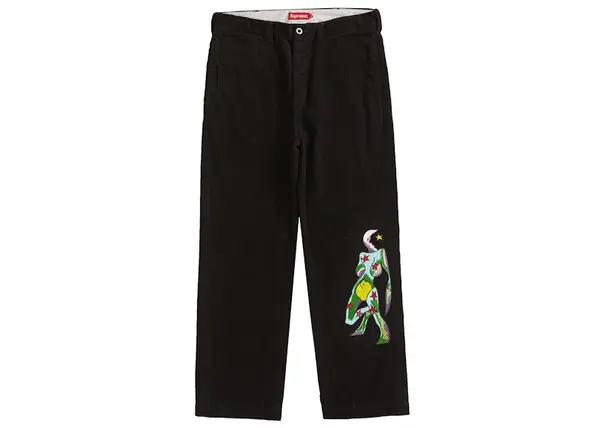 Supreme Gonz Corduroy Chino Pant - Black