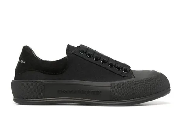 Alexander McQueen Deck Skate Plimsoll Lace-up Sneakers