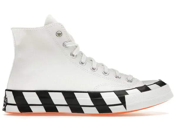 CONVERSE Chuck Taylor All-star 70s Hi Off-white - White/bold Orange/black