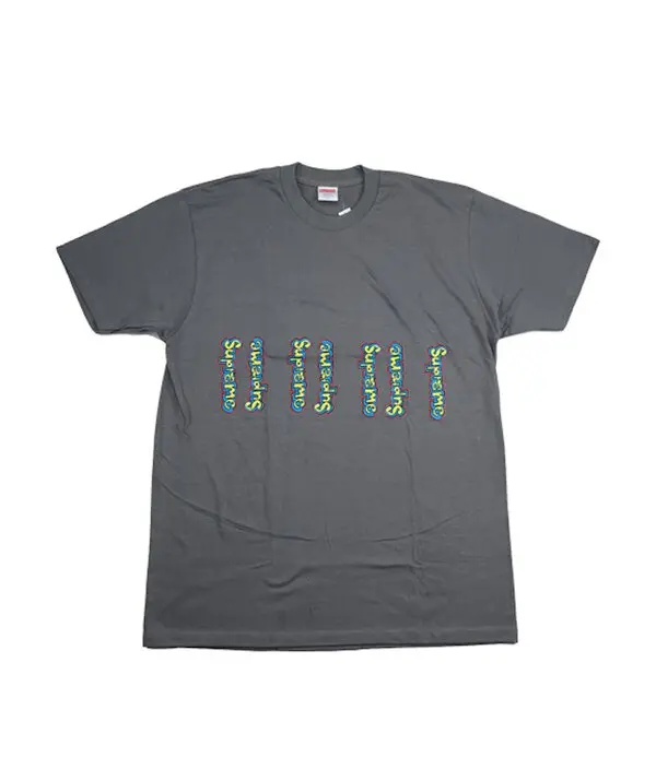 Supreme Gonz Logo Tee Shirt - Warm Grey