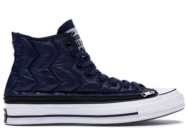 CONVERSE Chuck Taylor All Star 70 Hi Perks And Miniin - Navy Blue/white