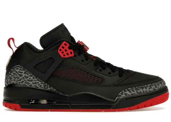 JORDAN Spizike Low Sneakers - Black/gym Red/cool Grey