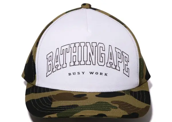 BAPE 1st Camo Cap - Green