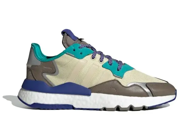 Adidas Nite Jogger Sneakers - St Desert Sand/simple Brown