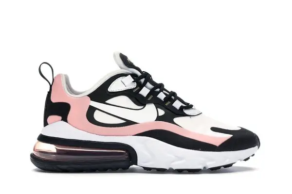 Nike Max 270 React Sneakers - Black/white/bleached Coral