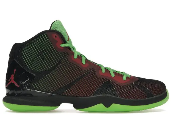 JORDAN Super.fly 4 - Black/gym Red/green Pls