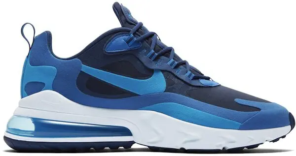 Nike Air Max 270 React - Blue Void/blue Stardust/coastal Blue