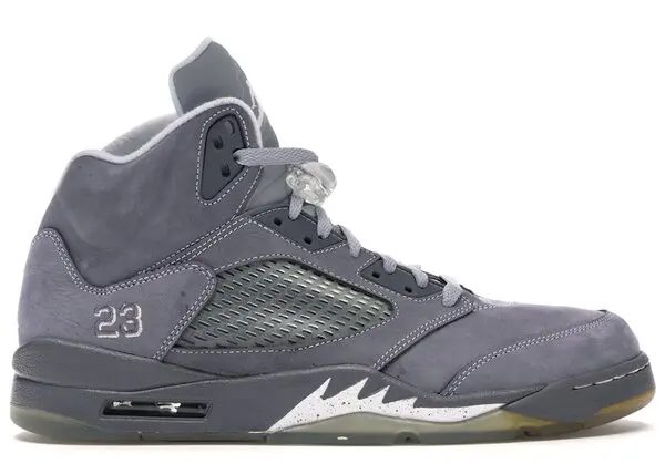 JORDAN 5 Retro - Light Graphite/white/wolf Grey