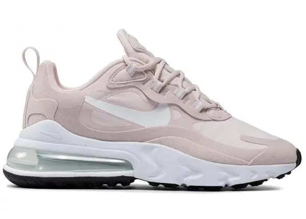 Nike Air Max 270 React Sneakers - Barely Rose/white/black