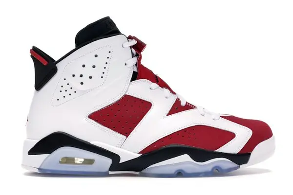 JORDAN 6 Retro Carmine 2014 Sneakers - White/carmine/black