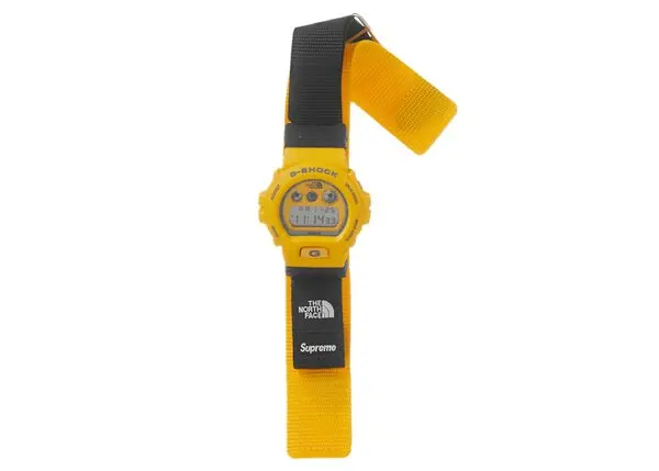 Supreme The North Face G-shock Watch - Yellow