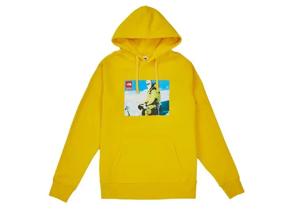 Supreme The North Face Photo Hooded Sweatshirt - Yellow